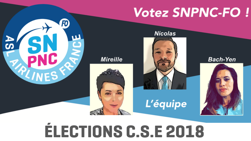 ELECTIONS CSE Collège PNC. Votez pour le SNPNC-FO - SNPNC-FO