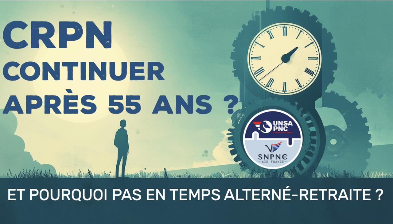 CRPN : Continuer après 55 ans ? Et pourquoi pas en temps alterné ...